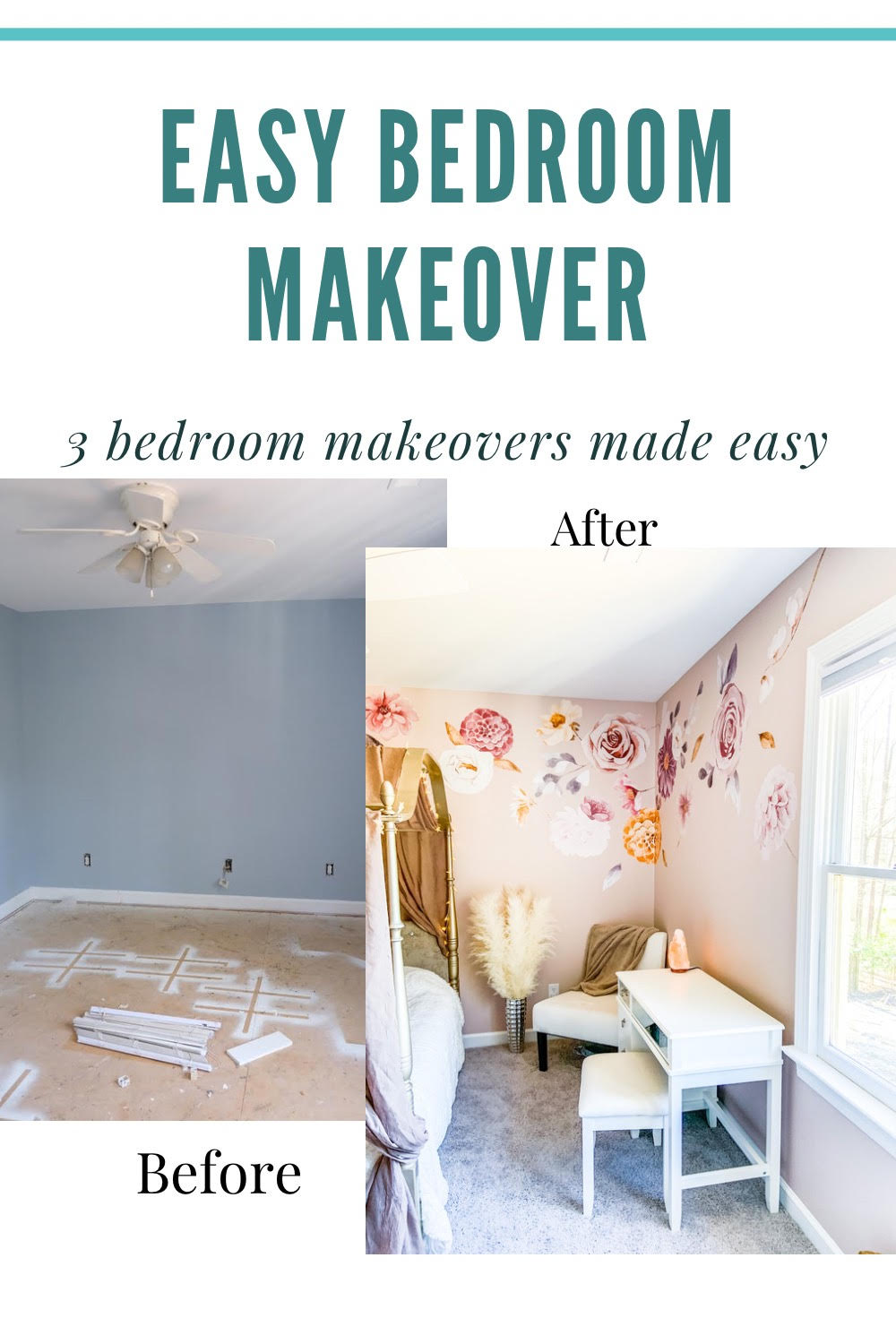 3 Easy Bedroom Makeovers – well traveled child